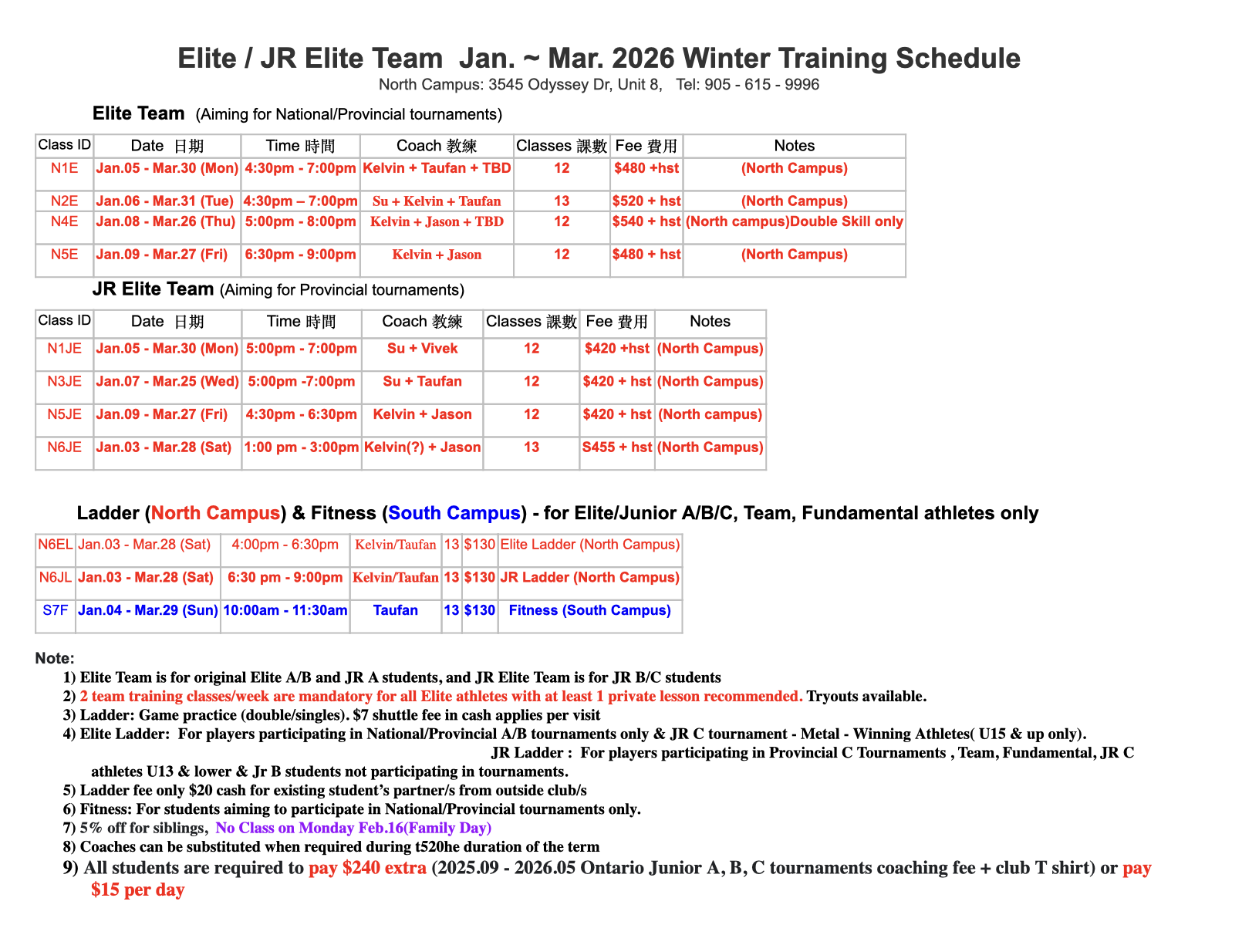 Elite Team | Su Badminton Club